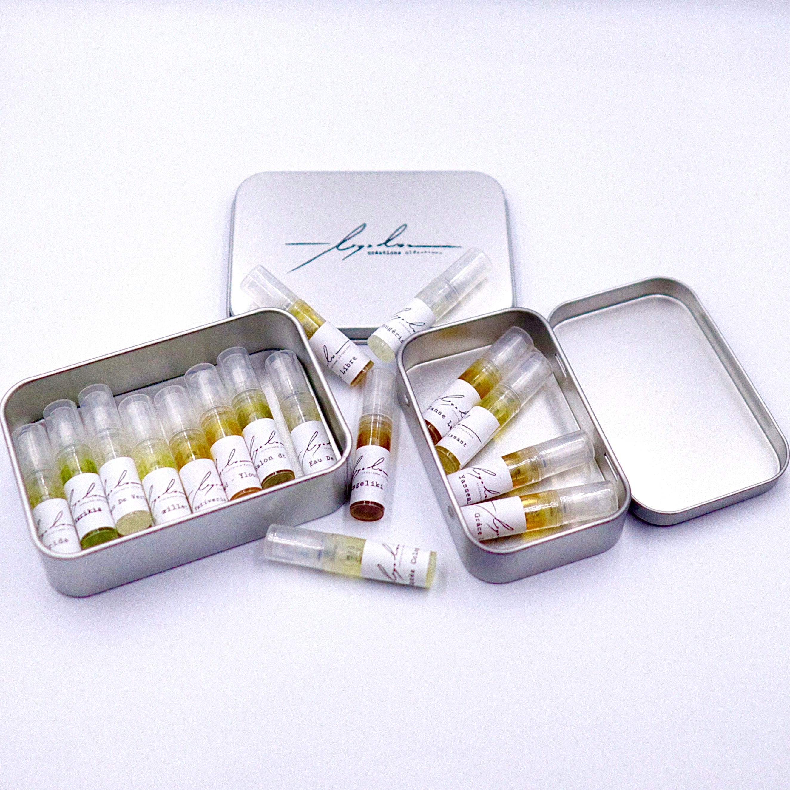 Samples Discovery Set (18 Creations) – Angelos Créations Olfactives